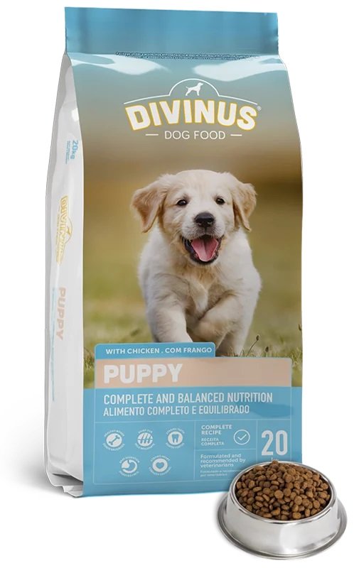 DIVINUS Puppy Puppyvoer 20 kg :: Hond :: Hondenvoer en snacks :: Droog ...