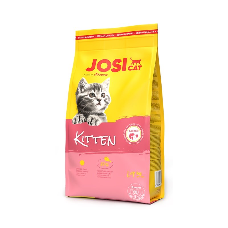 JOSERA JosiCat Kitten 1,9kg voor opgroeiende katten en drachtige en ...